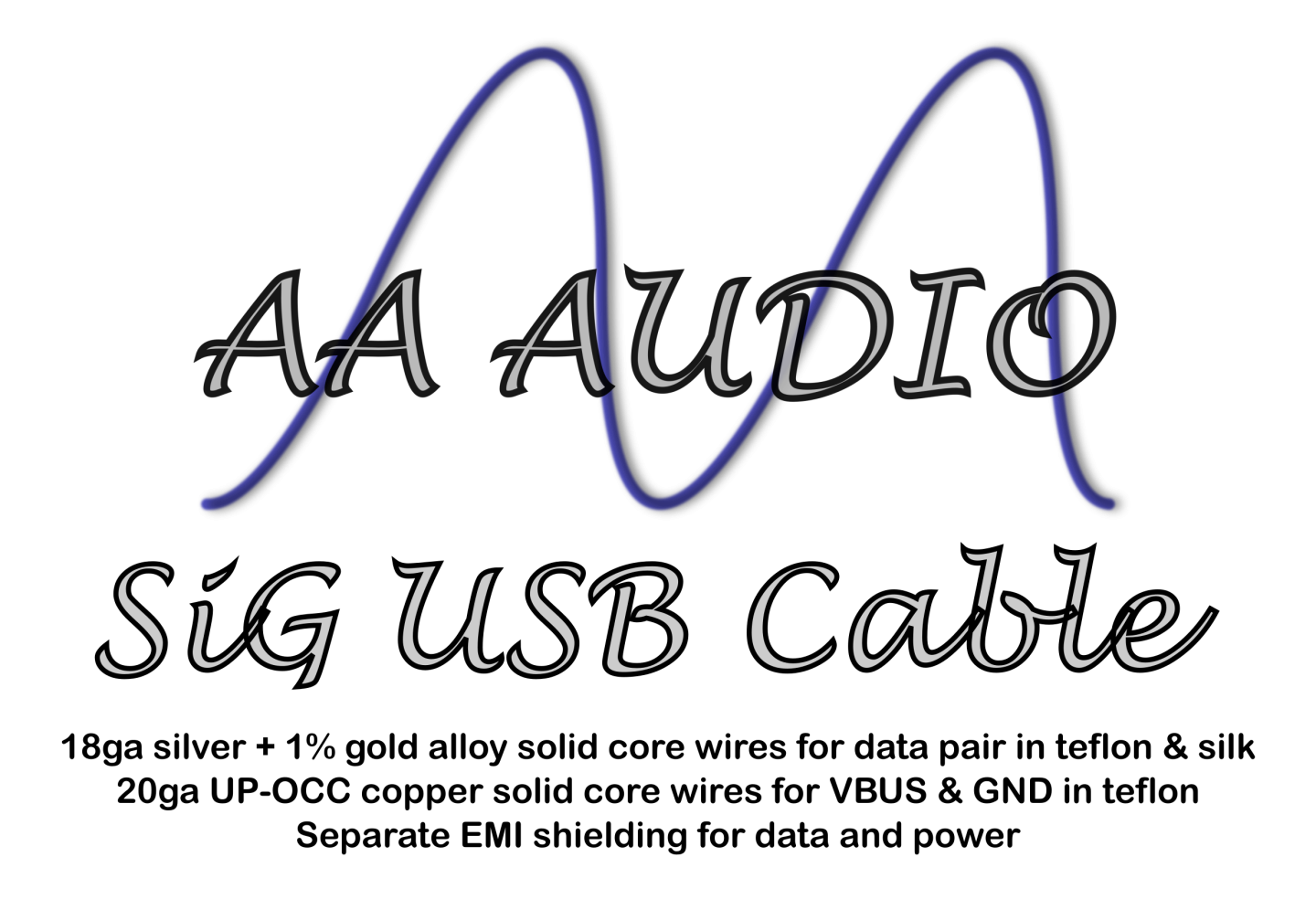 AA Signature USB Audio Cable - AA Audio
